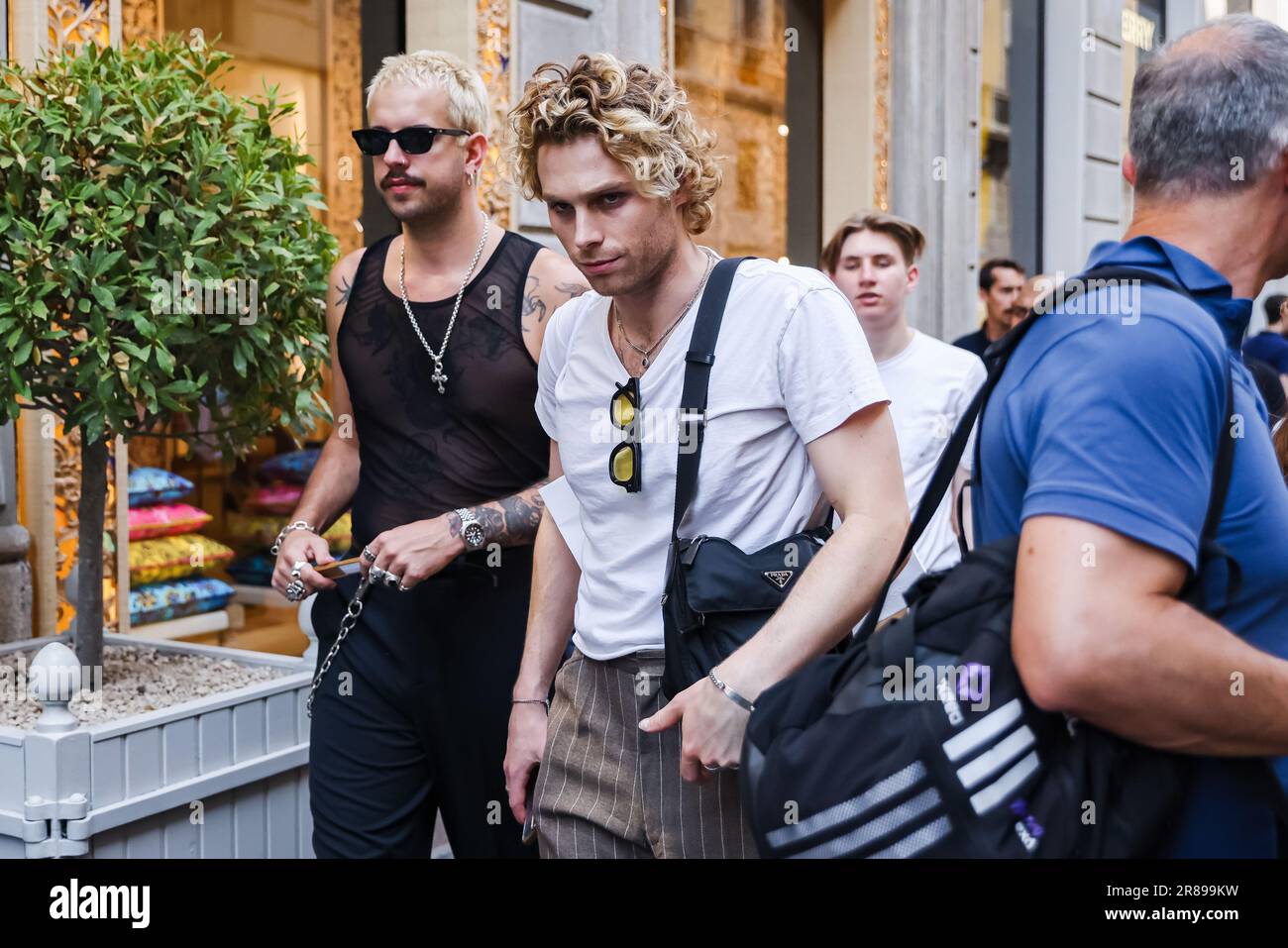 Australian singer and musician Luke Hemmings of 5 Seconds of Summer is ...