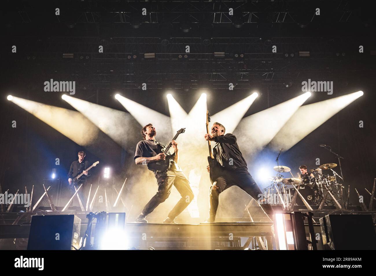 Copenhagen, Denmark. 14th, June 2023. The Australian metalcore band ...