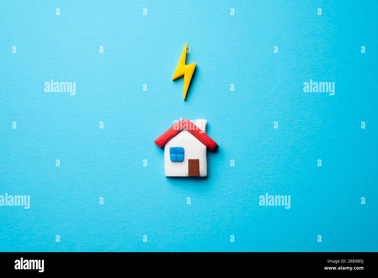 Supply of electricity to the household. Providing an essential service ...