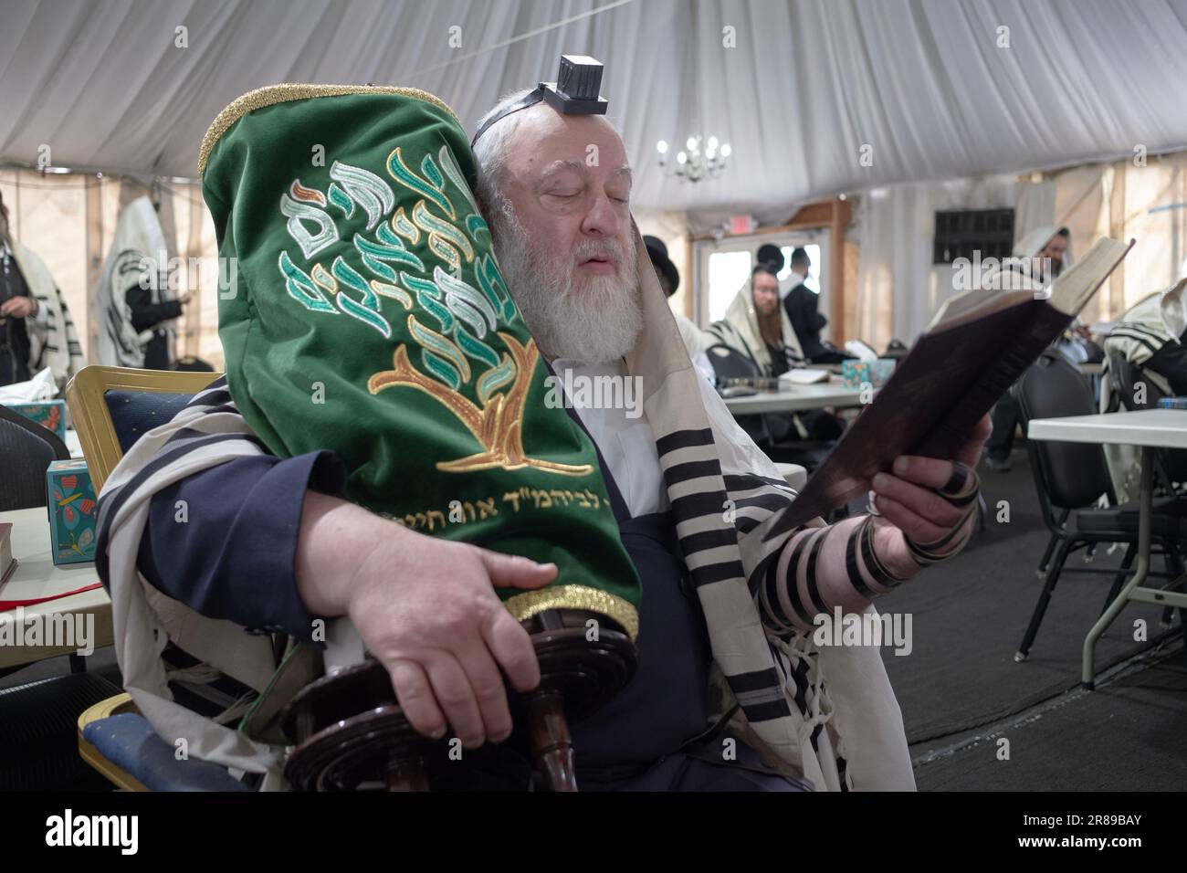 After a reading & before it's returned to the Holy Ark an orthodox ...