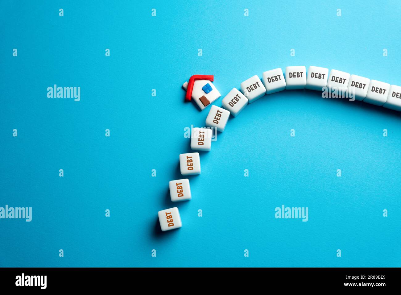 Lose property in the debt burden. Face financial difficulties and ...