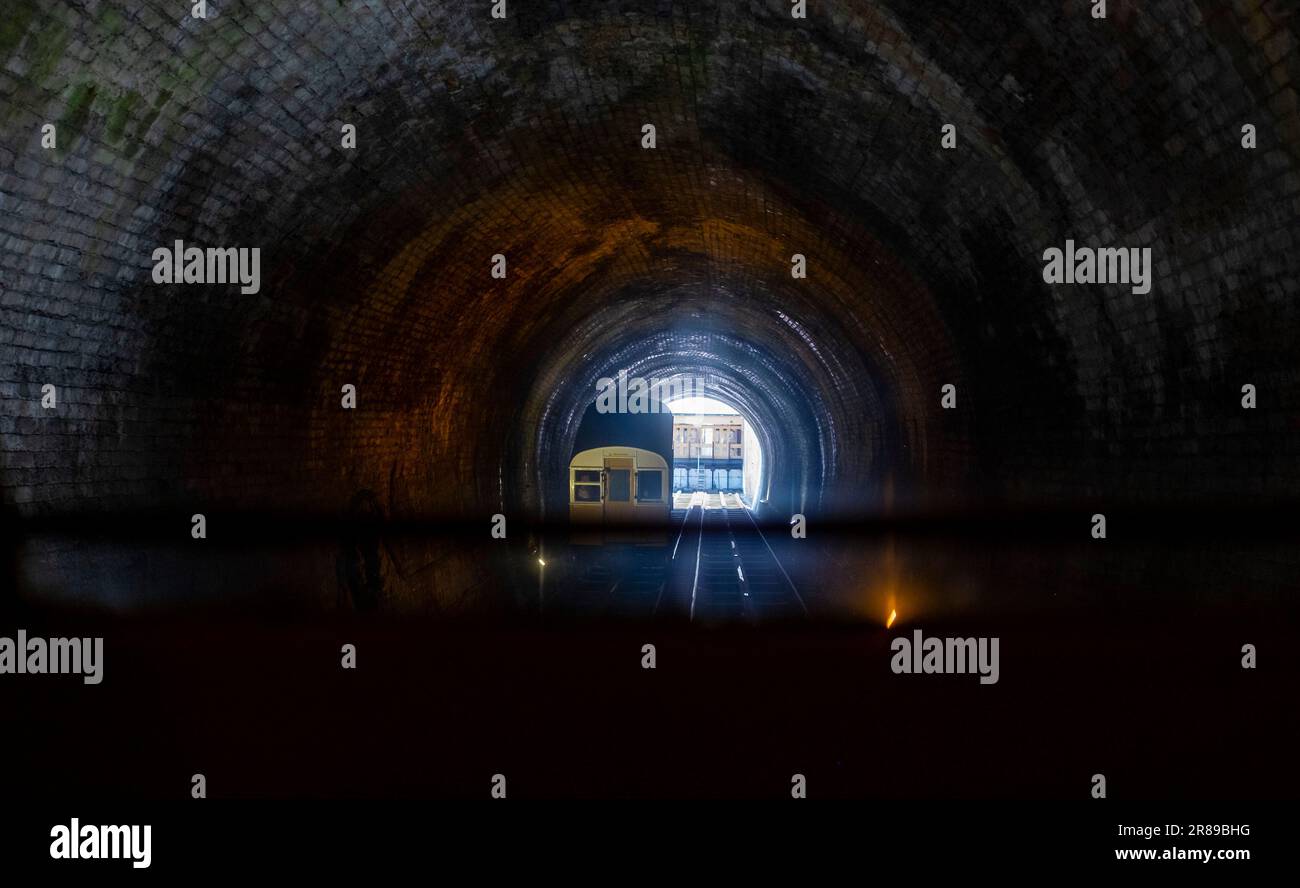 Hastings East Sussex , England UK - The West Hill Lift, first opened in ...