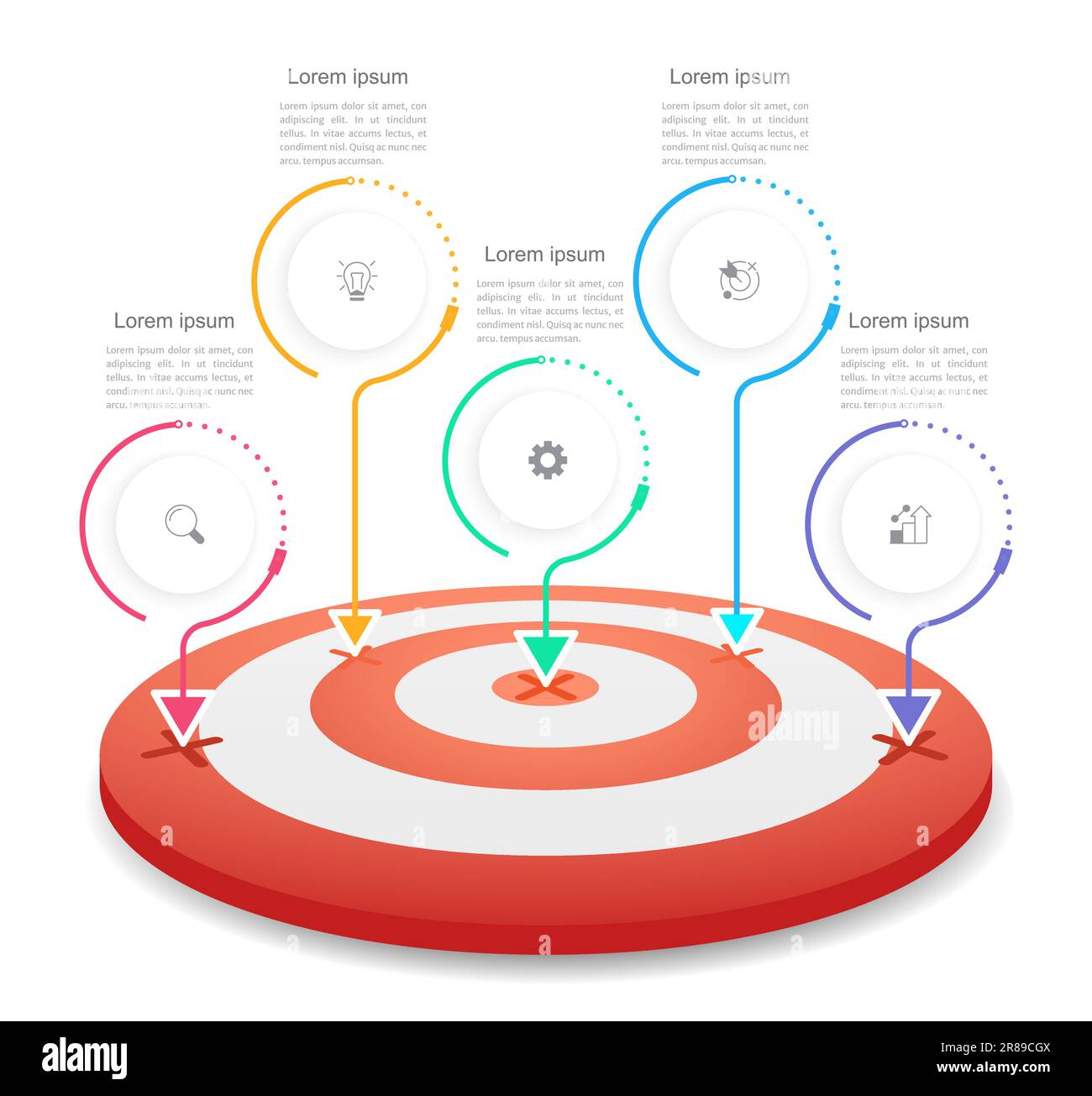 Leader goals infographic chart design template Stock Vector Image & Art ... Leader goals infographic chart design template Stock Vector Image & Art ...