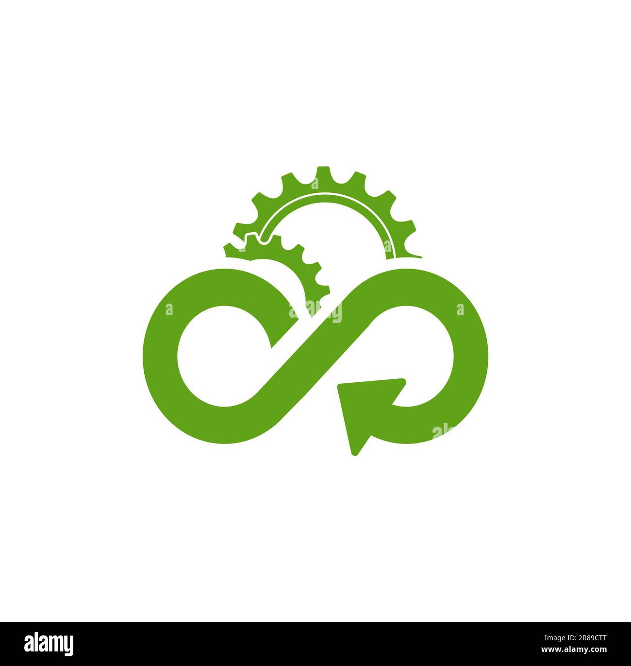 circular economy icons on white background Stock Photo - Alamy