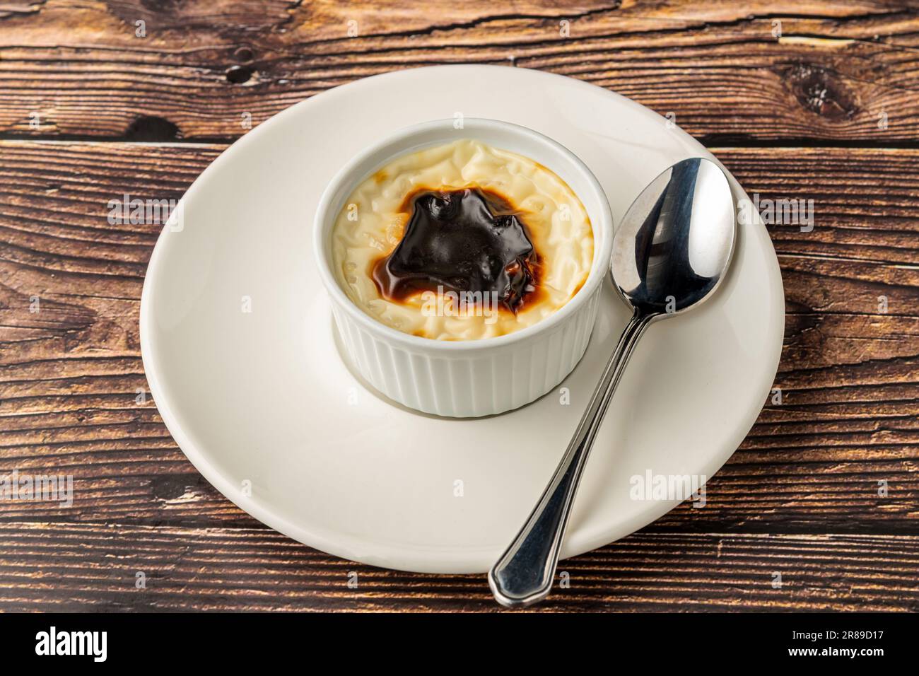 Traditional turkish dessert bakery rice pudding Turkish name Firin ...