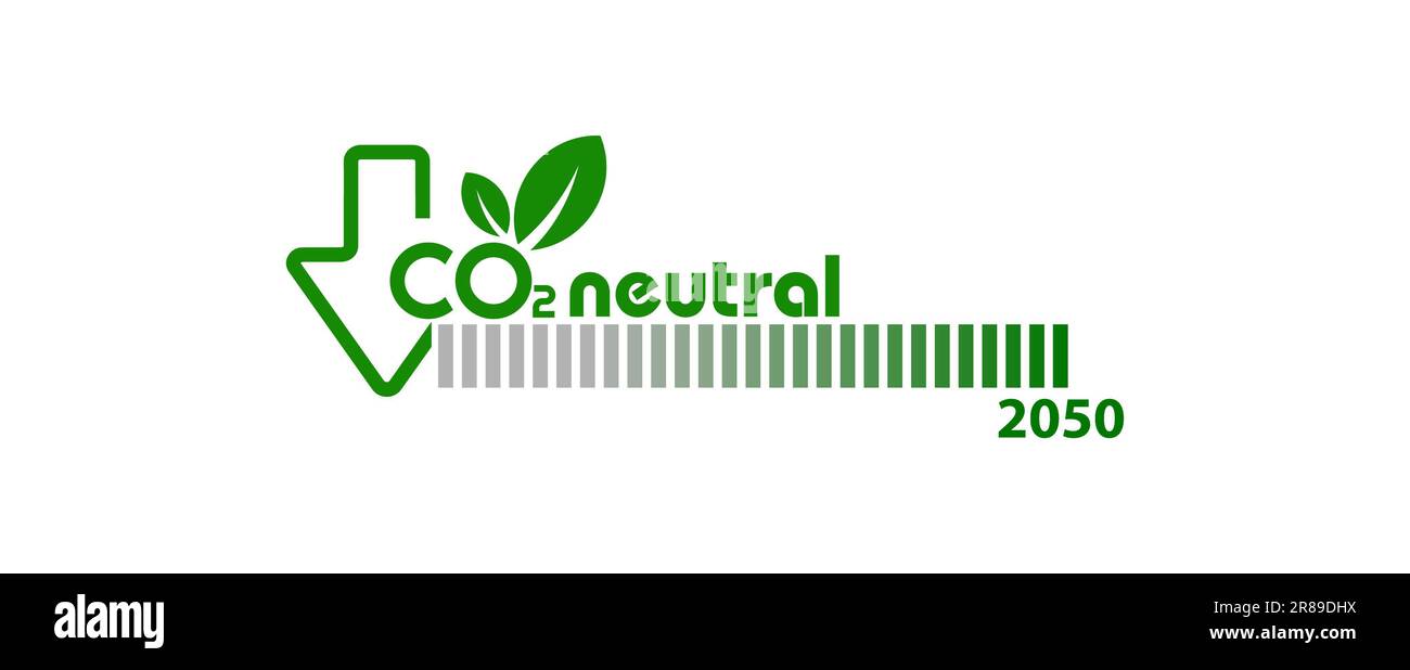 reducing CO2 emissions to stop climate change. green energy background ...