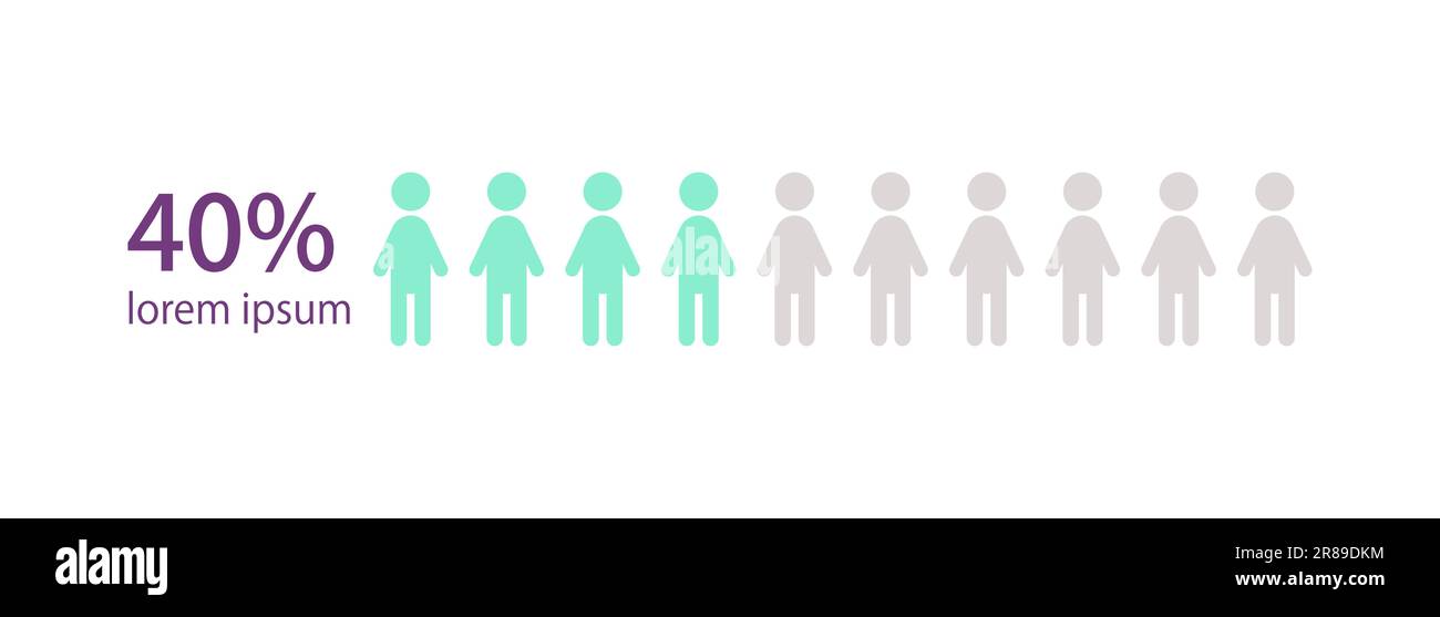 Male amount infographic chart design template Stock Vector Image & Art ...