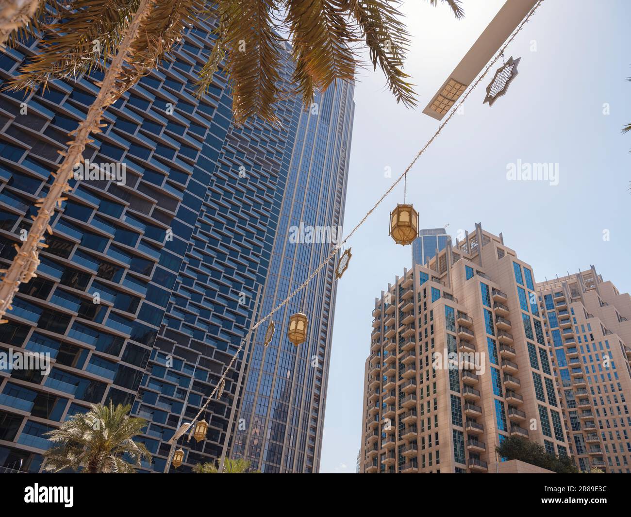 23 March 2023, Dubai, UAE: Downtown Dubai is a crowded area that is ...