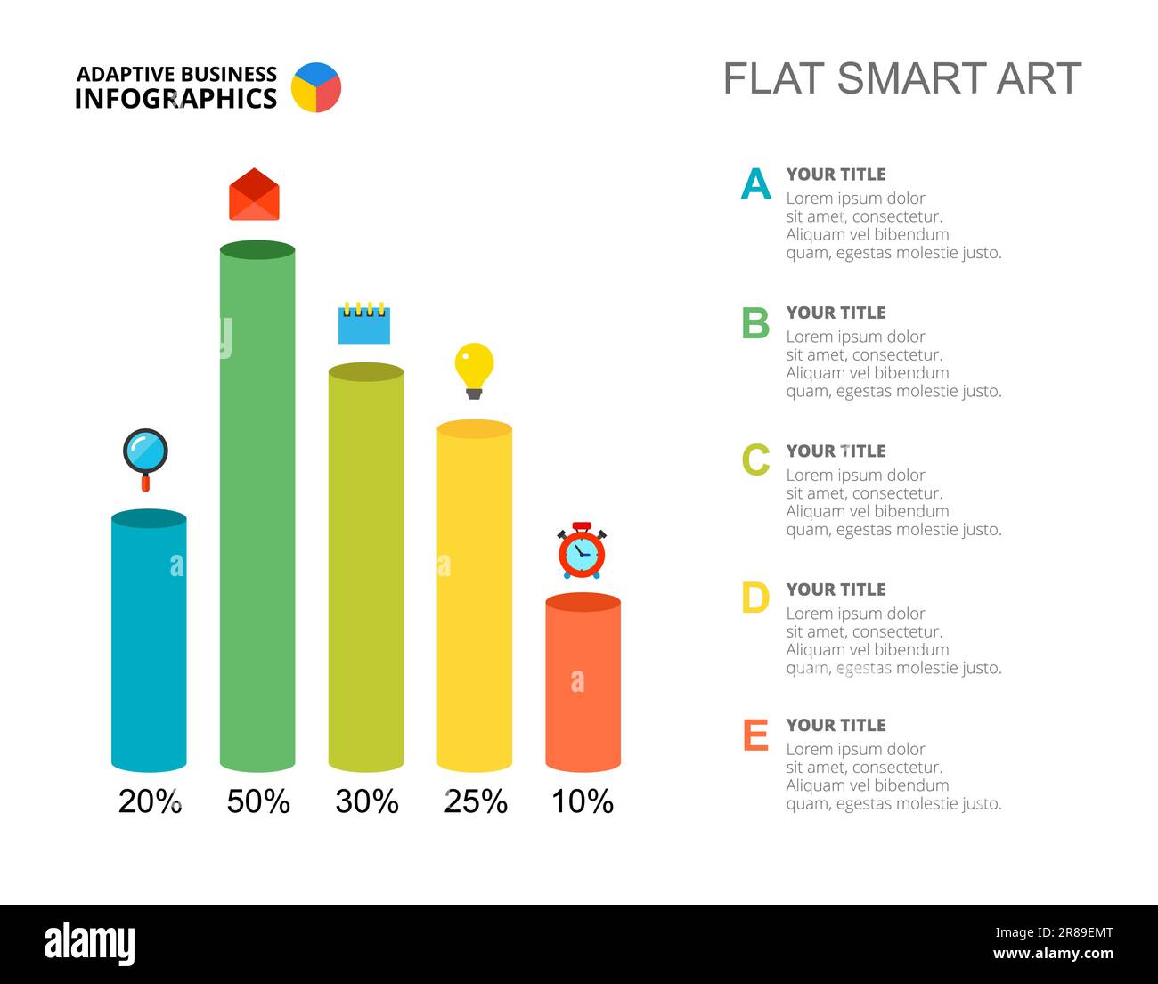 Slide bars graph Stock Vector Images - Alamy