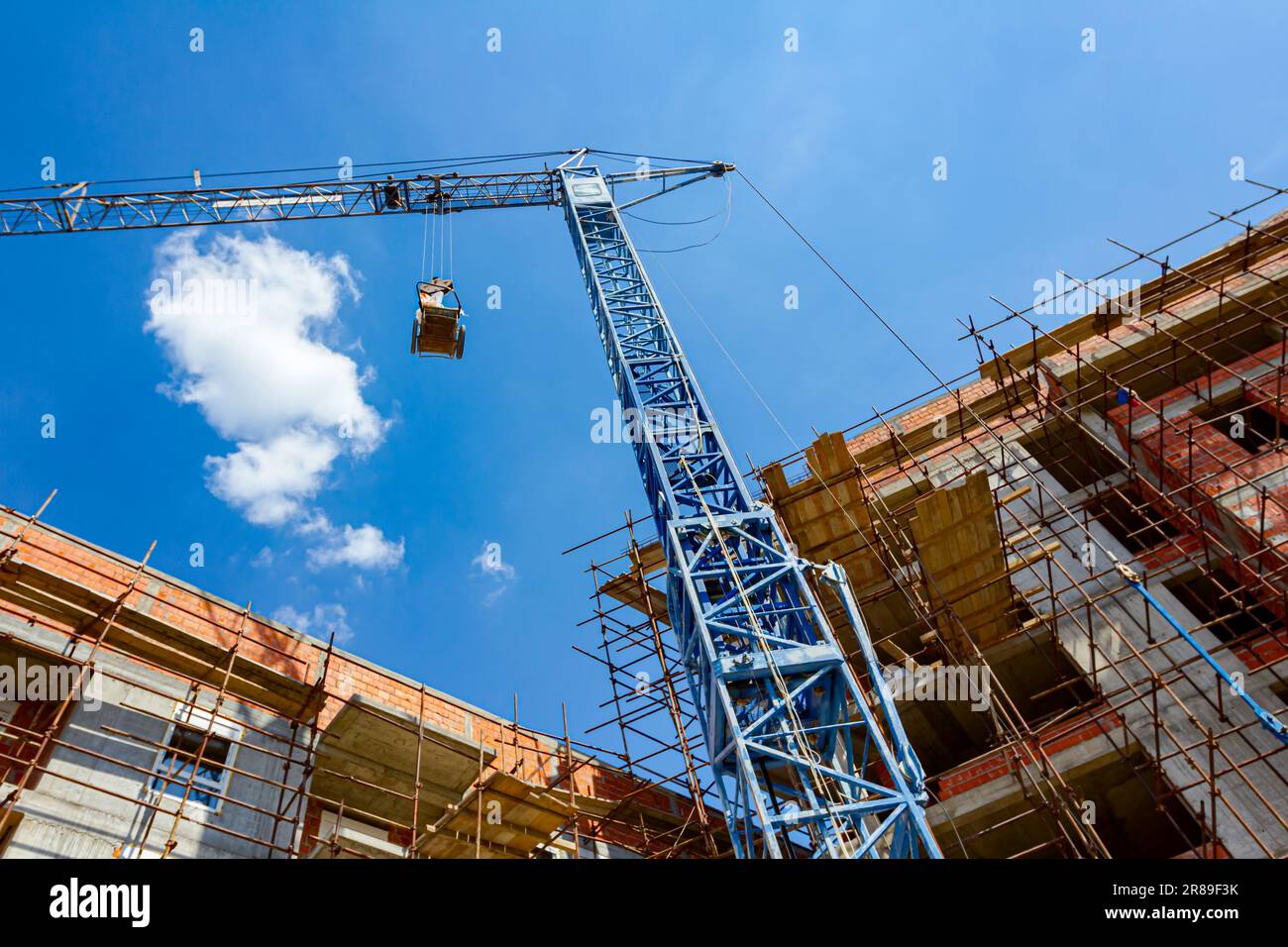 Industrial plastic waste and crane hi-res stock photography and images ...