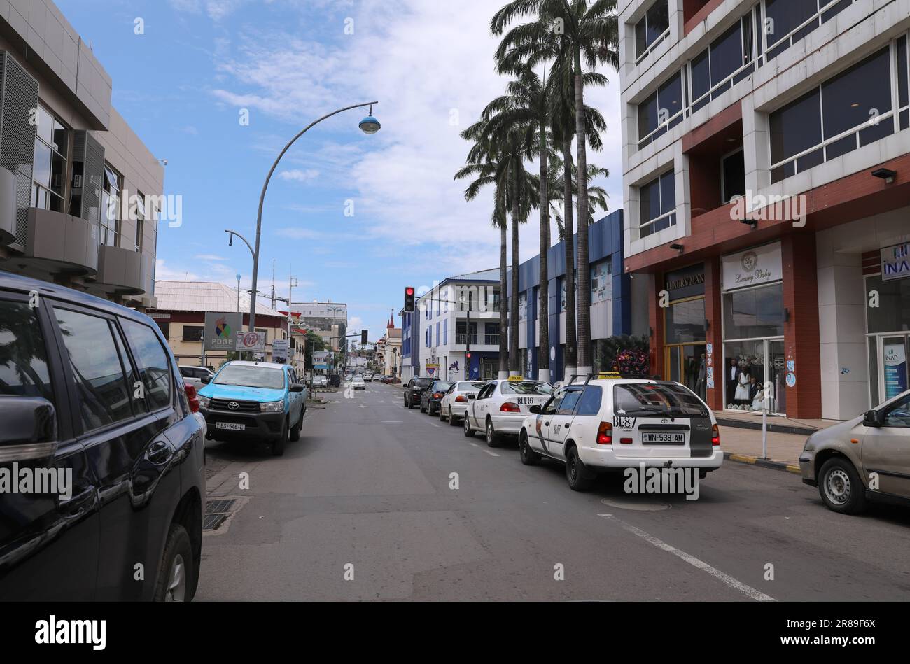 Malabo. 14th June, 2023. This photo taken on June 14, 2023 shows a ...