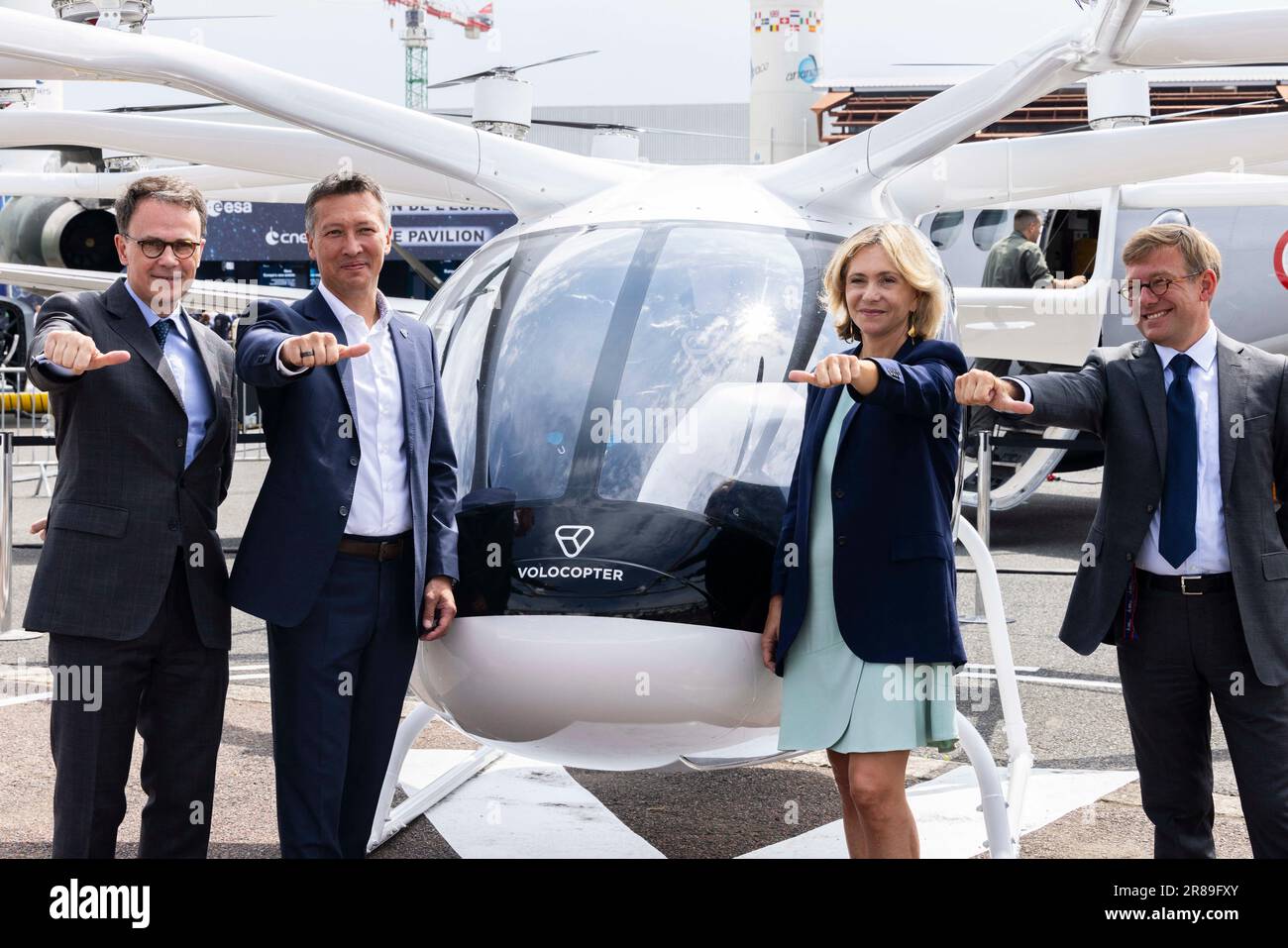 Le Bourget, France. 20th June, 2023. Director of Civil Aviation Safety ...