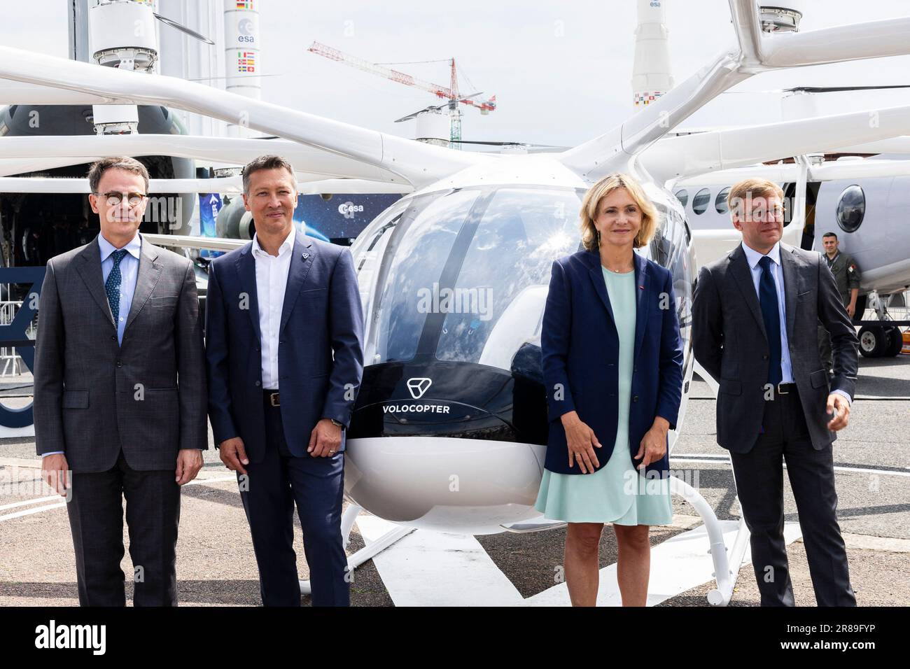 Le Bourget, France. 20th June, 2023. Director of Civil Aviation Safety ...