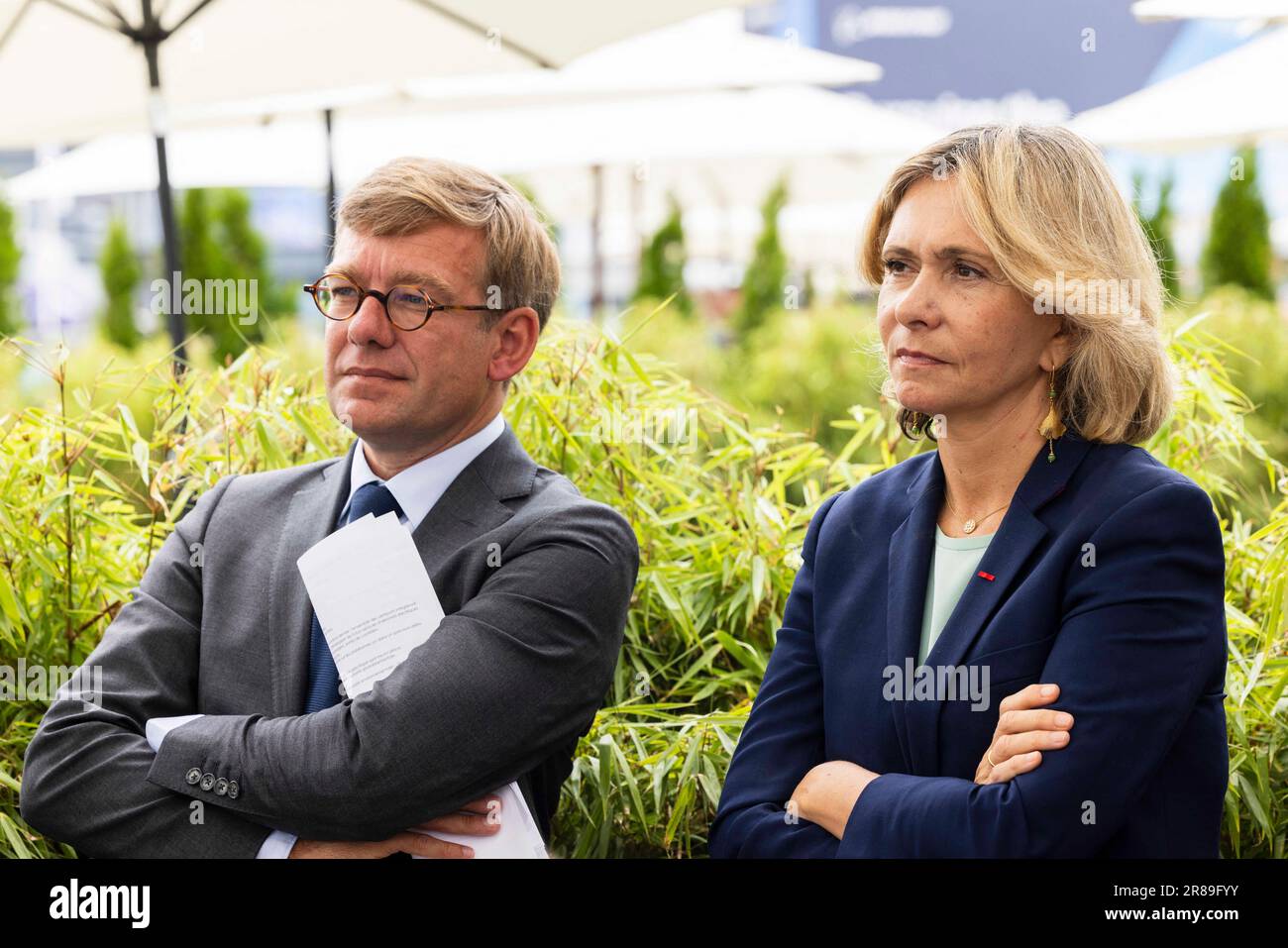 Le Bourget, France. 20th June, 2023. ADP deputy CEO in charge of ...