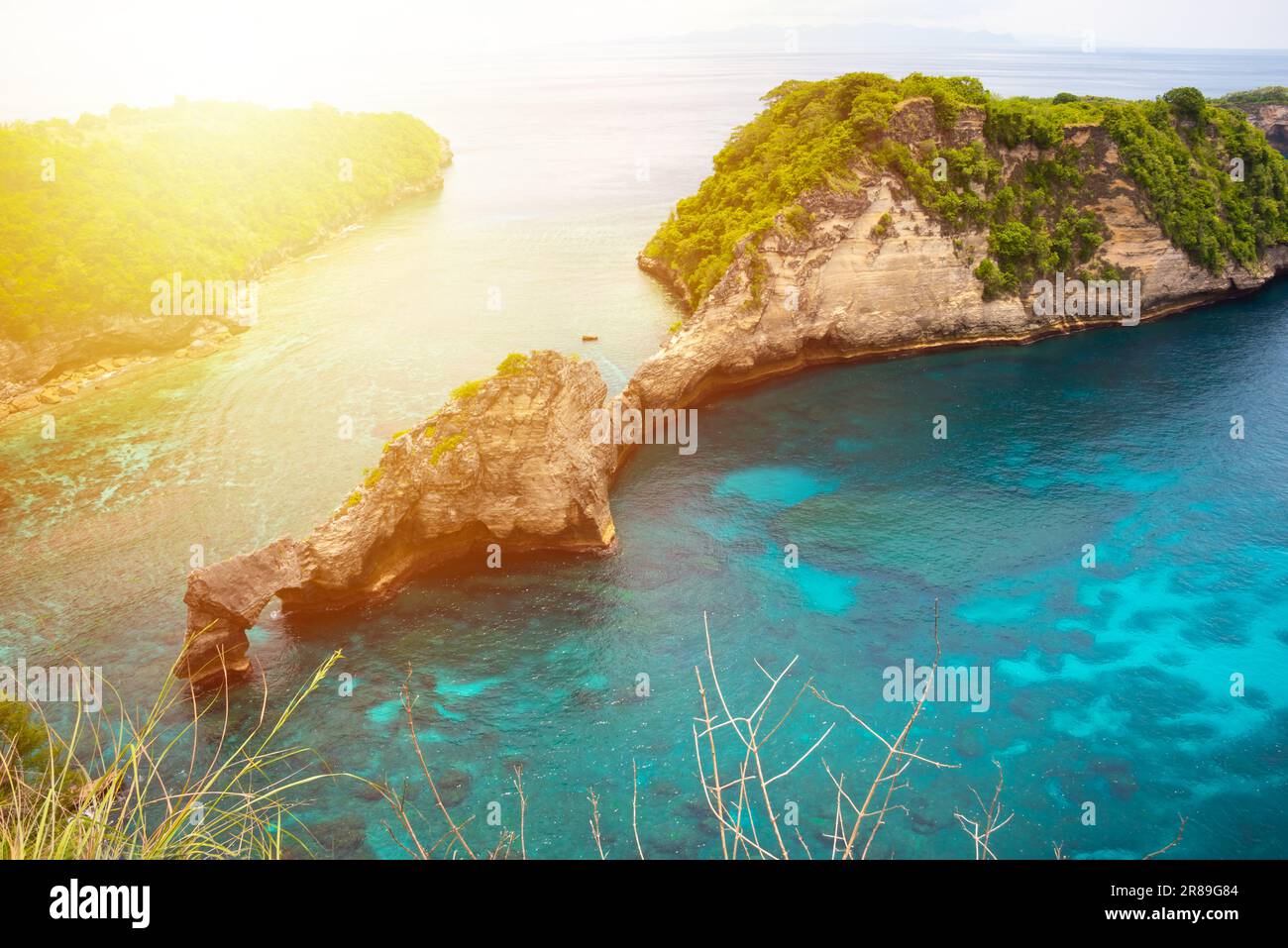 Beautiful cost and beaches of Bali, Indonesia Stock Photo - Alamy