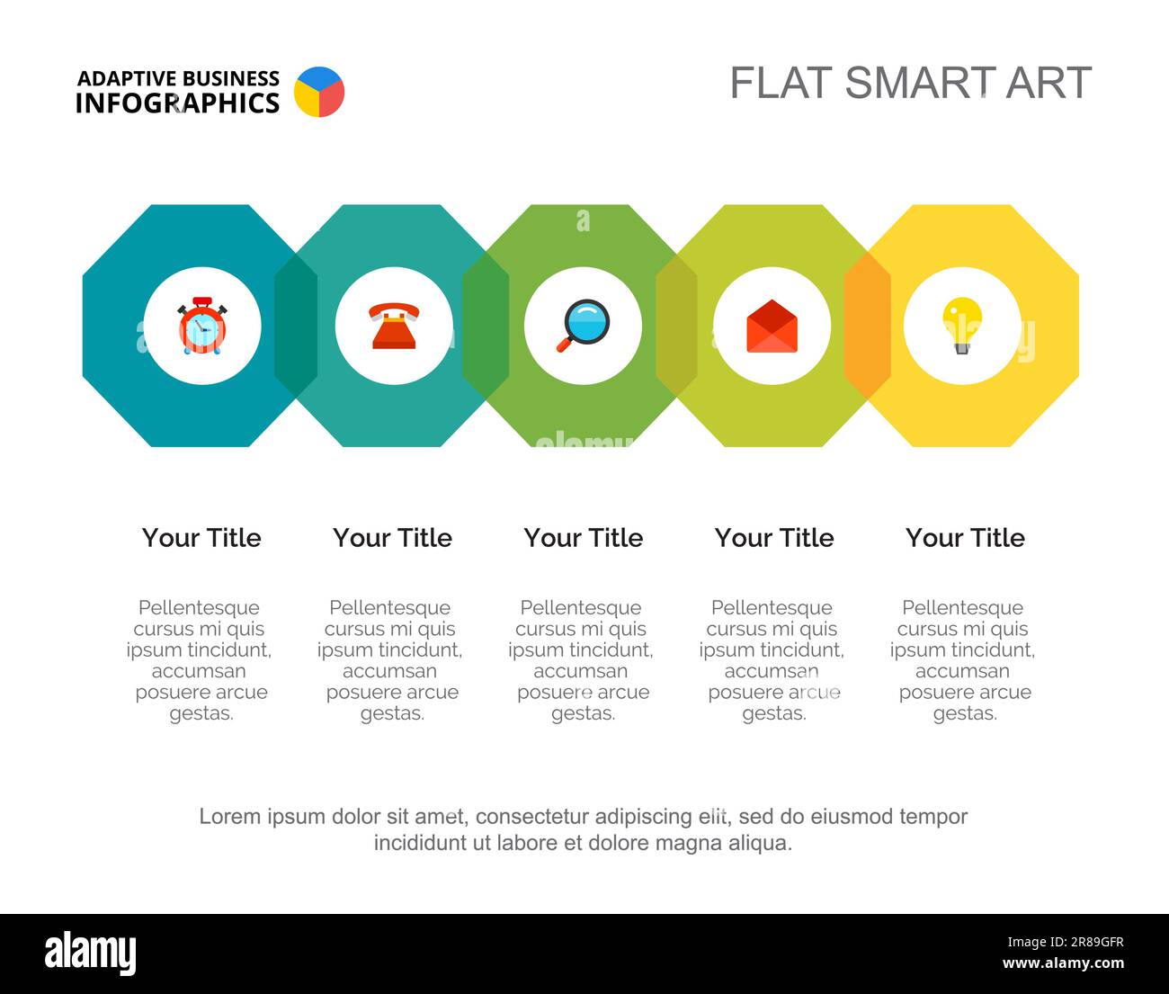 Five Principles Strategy Slide Template Stock Vector Image & Art - Alamy