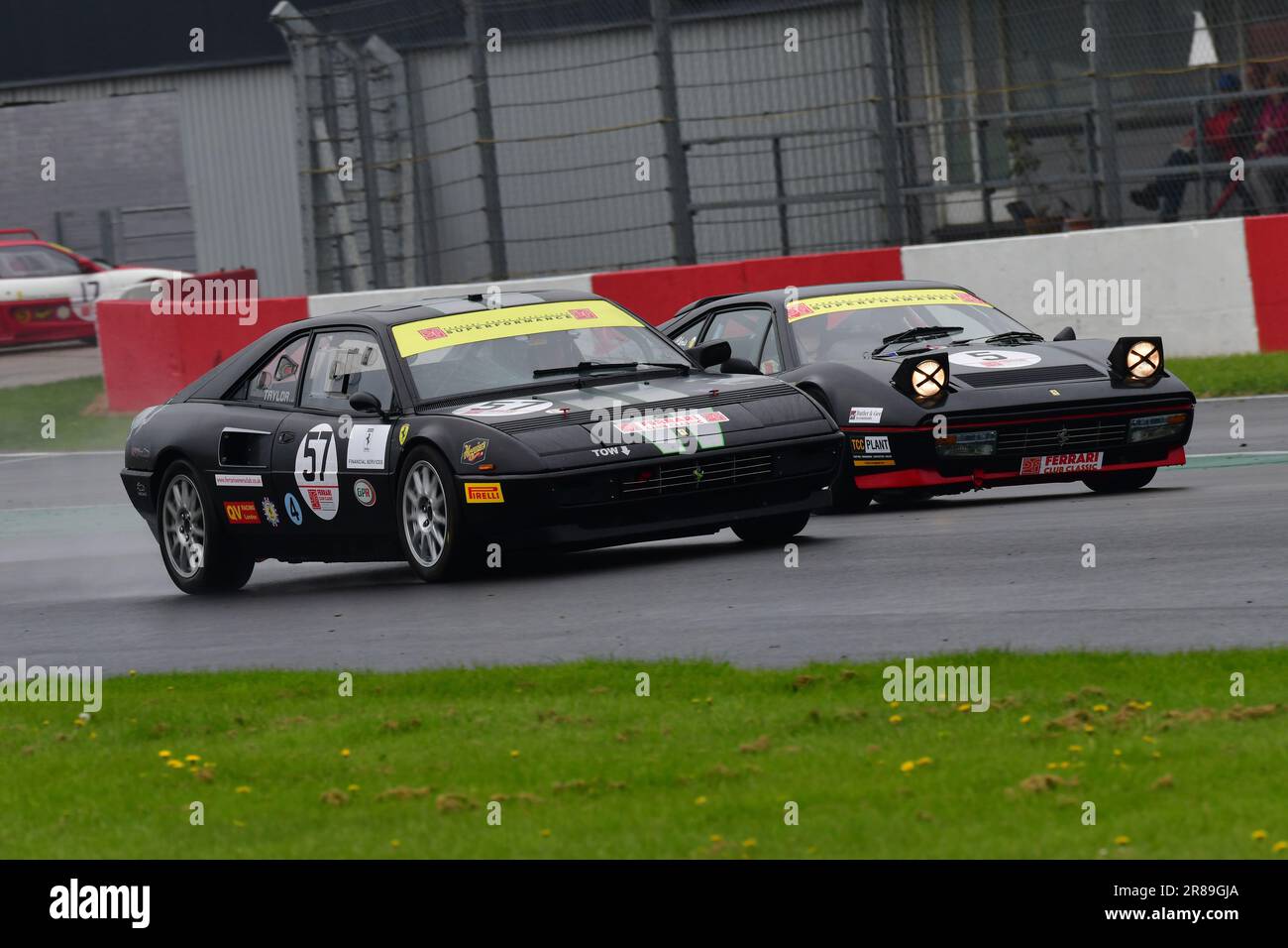 Nick Taylor, Ferrari Modial T, Chris Butler, Ferrari 328 GTB ...
