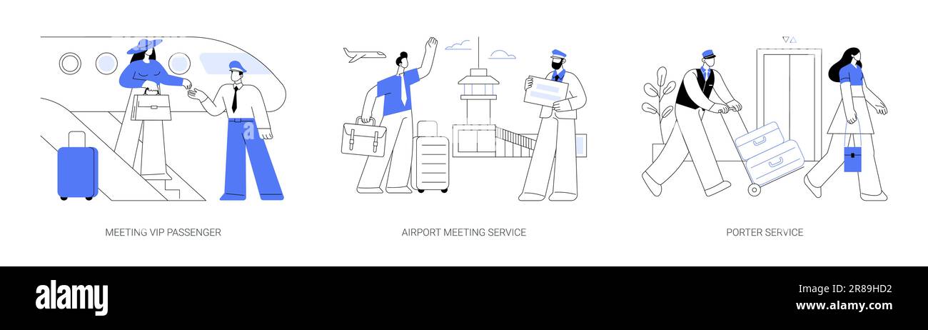 First class air travel Stock Vector Images - Alamy