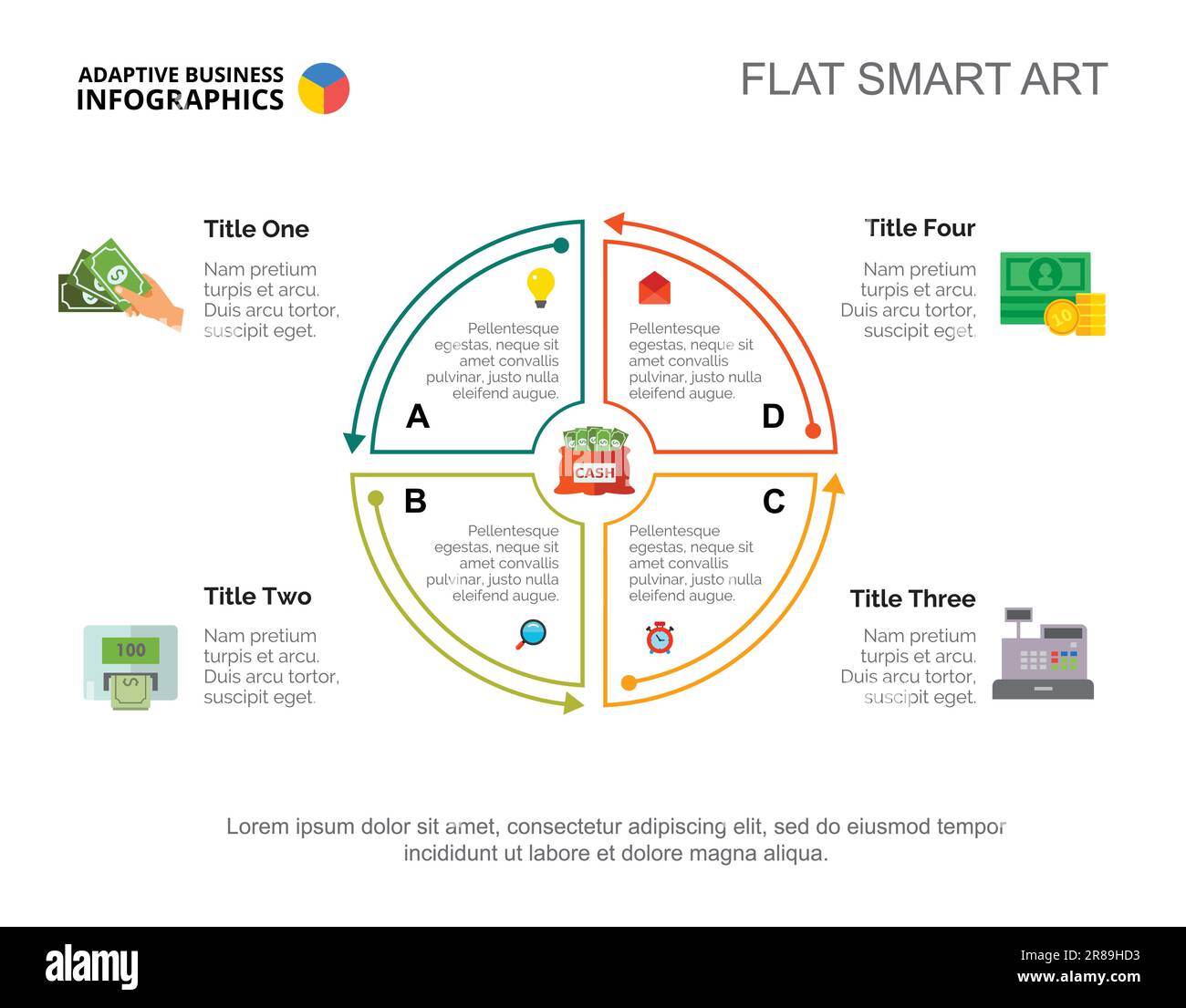 Financial Options Chart Slide Template Stock Vector Image & Art - Alamy
