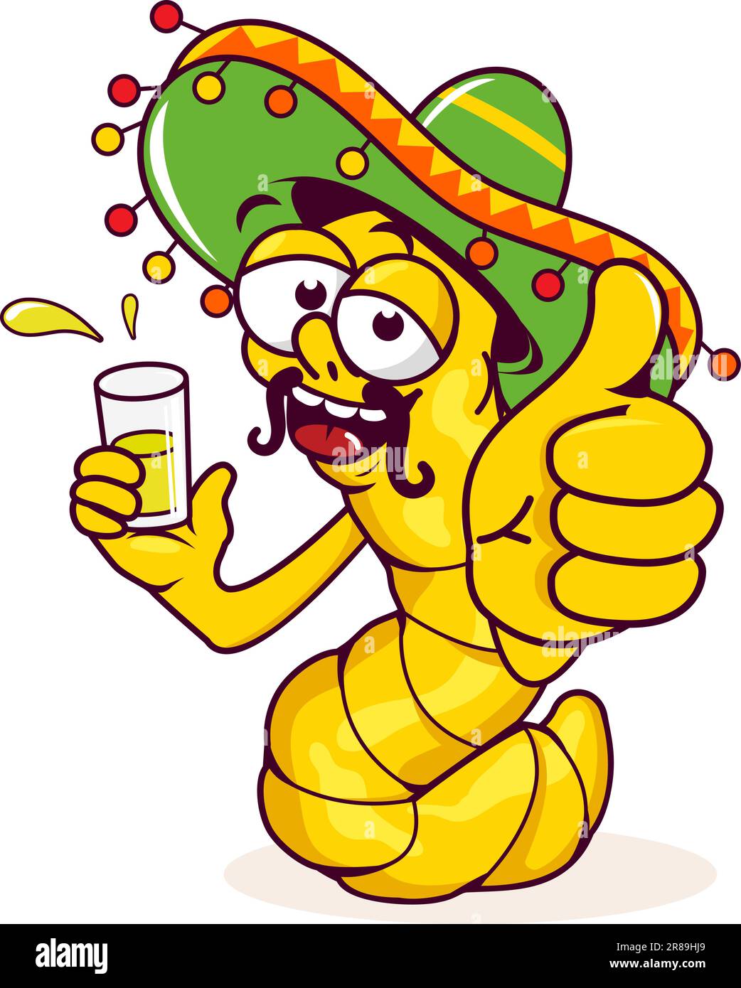 Tequila Worm With A Gun