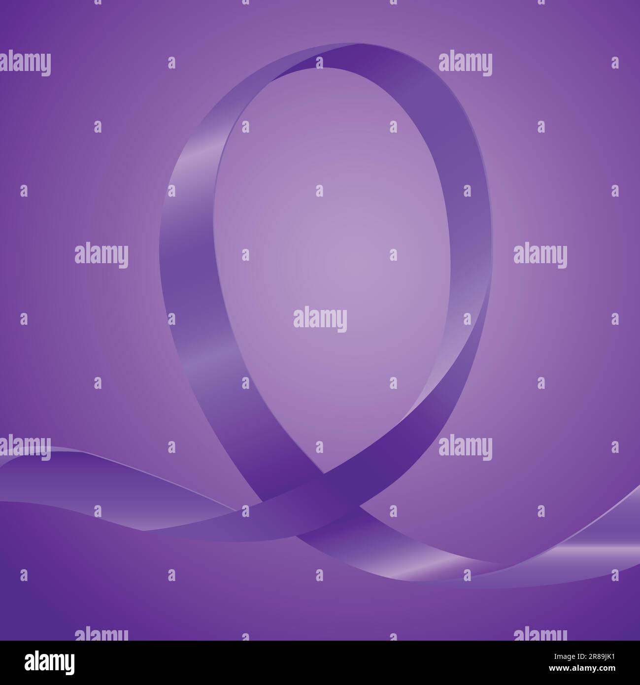 Purple ribbon, background template with copy space for cover, page or ...