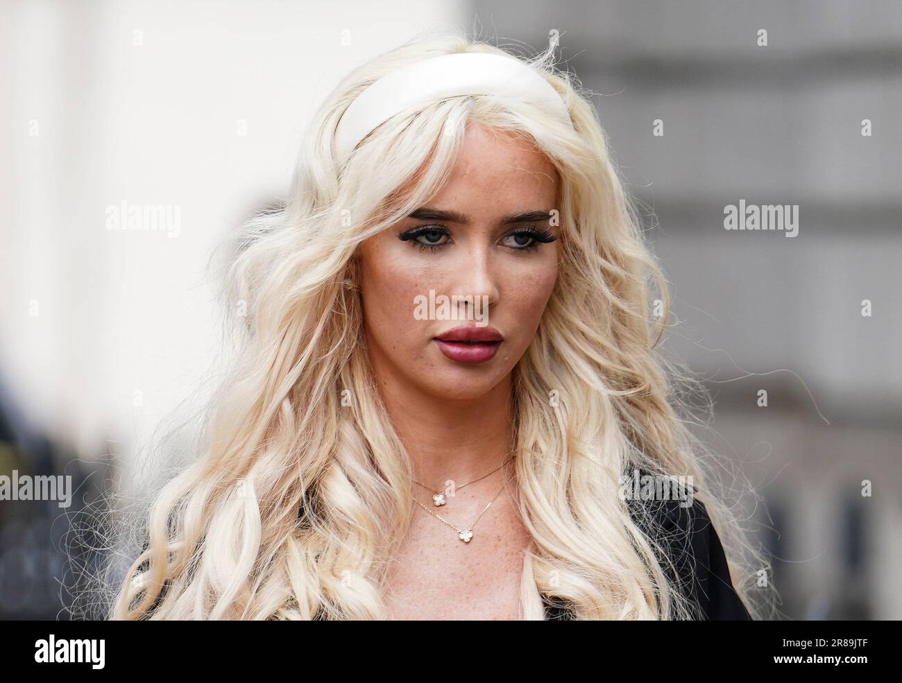 TikToker Orla Melissa Sloan, 21 from Exeter, Devon, arrives at ...