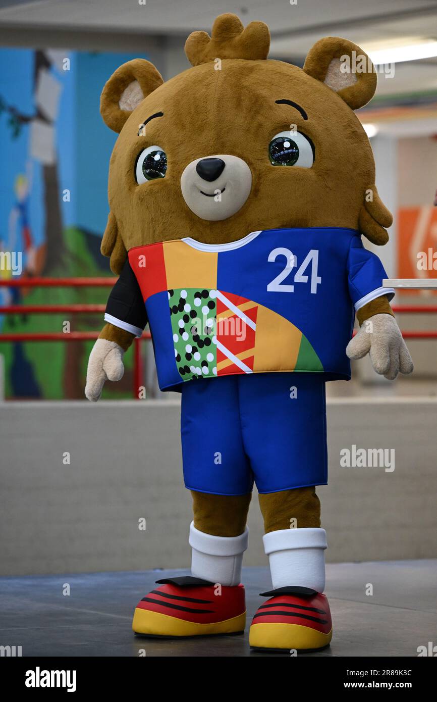 Gelsenkirchen, Germany. 20th June, 2023. Soccer: EM 2024, presentation ...