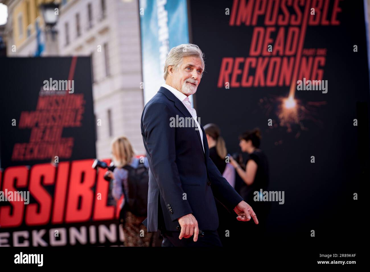 Rome, Italy, 19th June 2023, The cast of Mission Impossible 7 attend ...