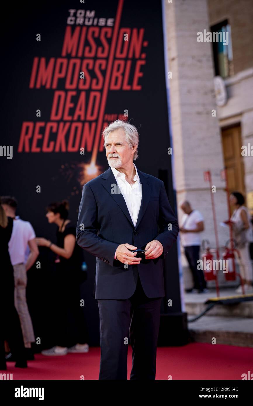 Rome, Italy, 19th June 2023, The cast of Mission Impossible 7 attend ...