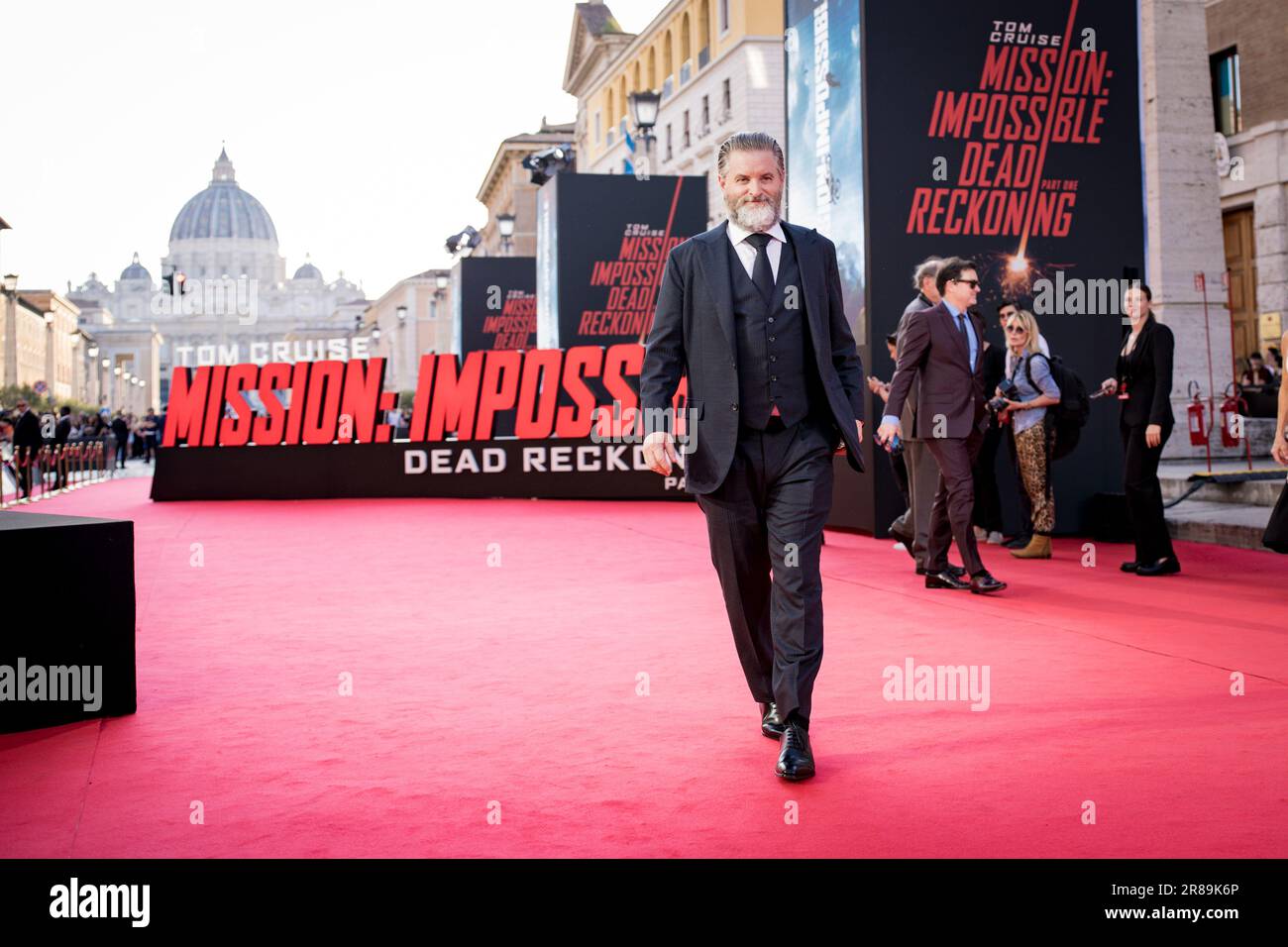 Rome, Italy, 19th June 2023, The cast of Mission Impossible 7 attend ...
