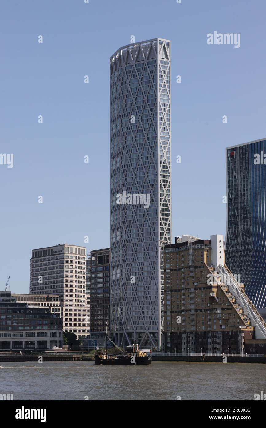 Newfoundland Tower London docklands June 2023 Stock Photo - Alamy