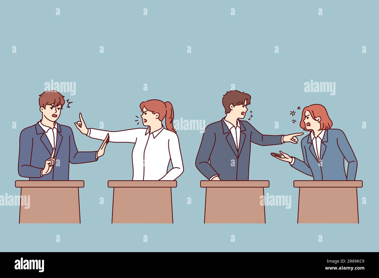 Republican state senators Stock Vector Images - Alamy