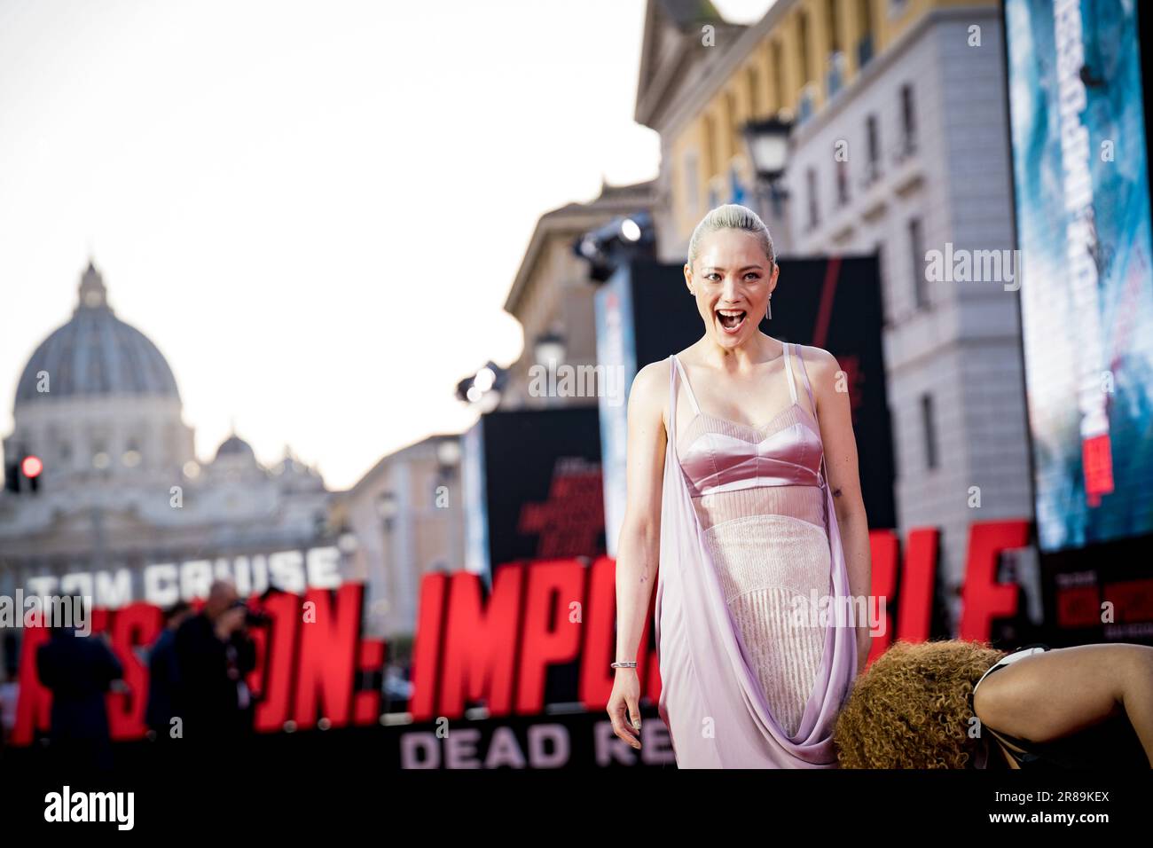 Rome, Italy, 19th June 2023, The cast of Mission Impossible 7 attend ...