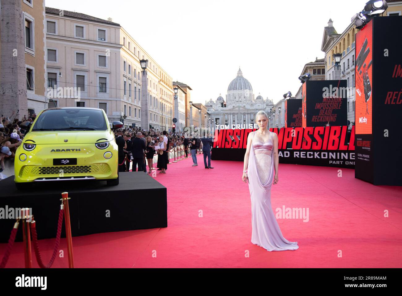 Rome, Italy. 19th June, 2023. Pom Klementieff attends the Global ...