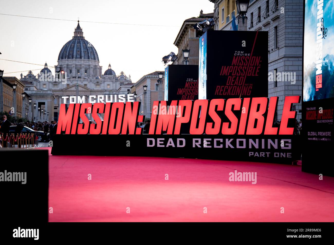Rome, Italy, 19th June 2023, The cast of Mission Impossible 7 attend ...