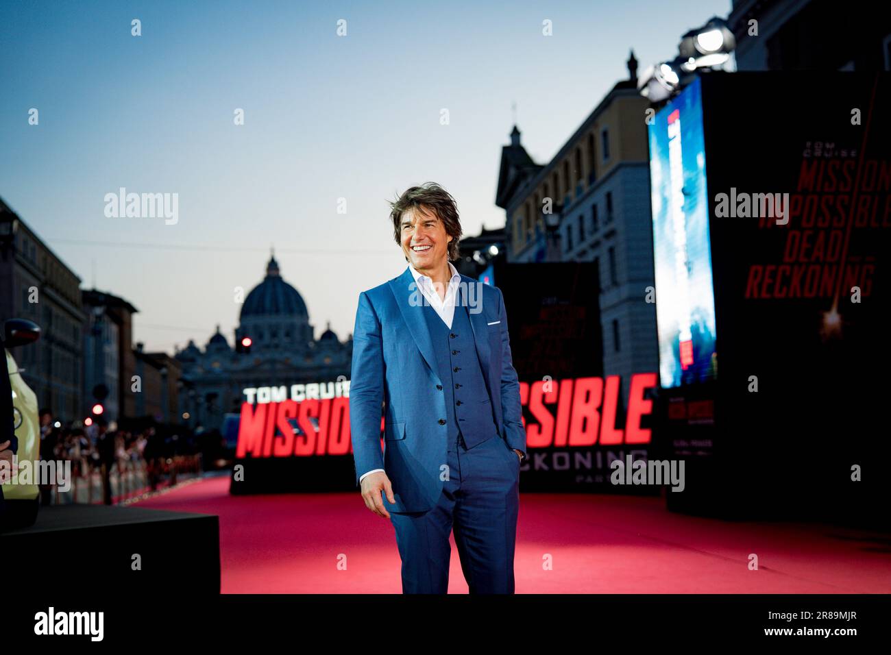 Rome, Italy, 19th June 2023, The cast of Mission Impossible 7 attend ...
