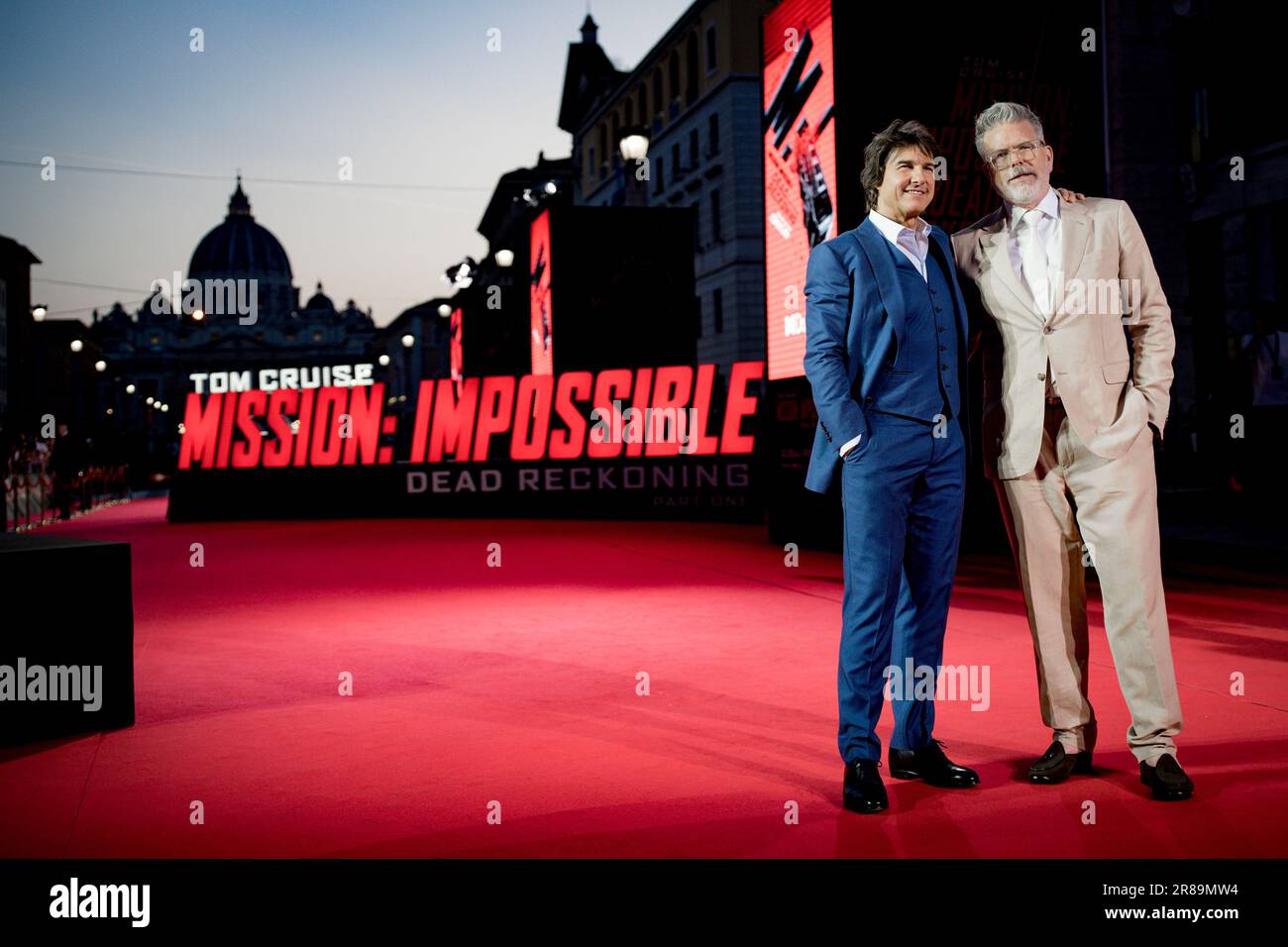Rome, Italy, 19th June 2023, The cast of Mission Impossible 7 attend ...