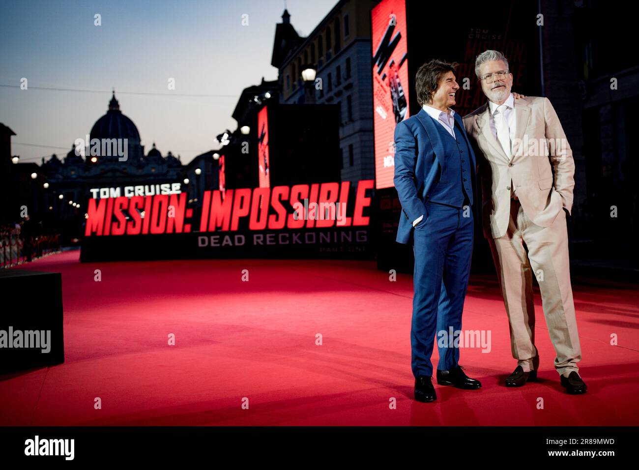 Rome, Italy, 19th June 2023, The cast of Mission Impossible 7 attend ...