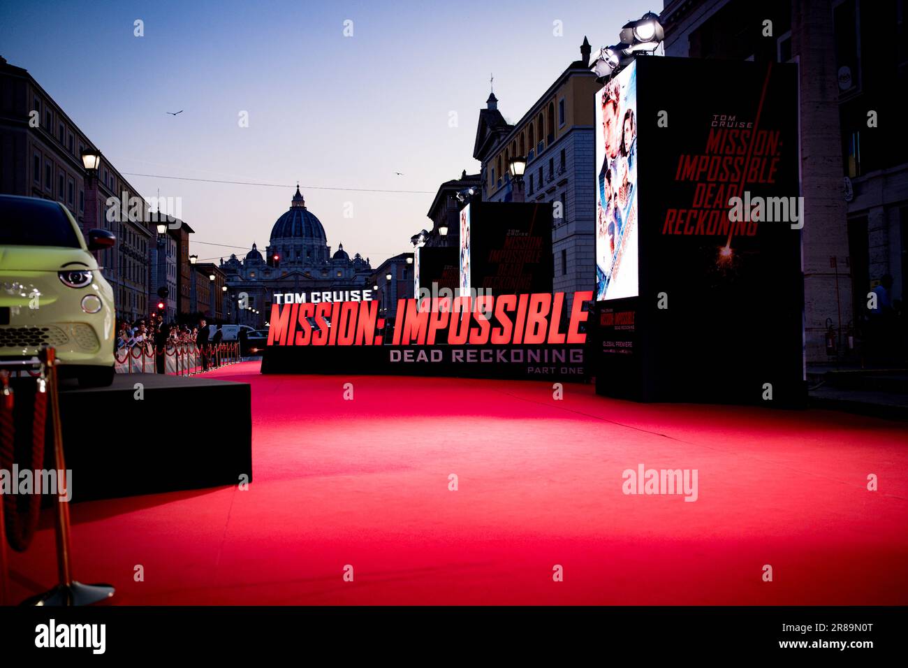Rome, Italy, 19th June 2023, The cast of Mission Impossible 7 attend ...
