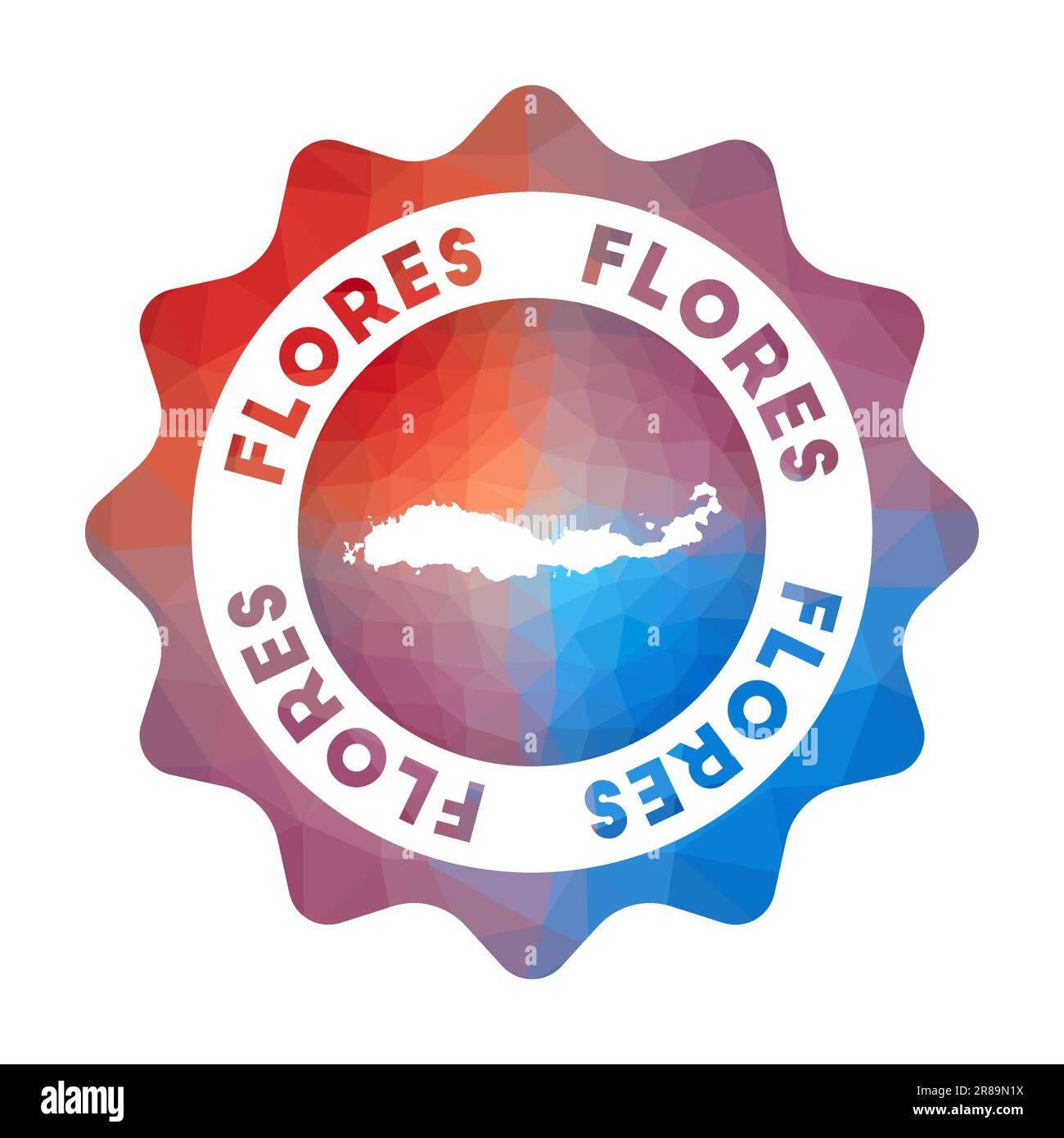 Flores indonesia map Stock Vector Images - Alamy