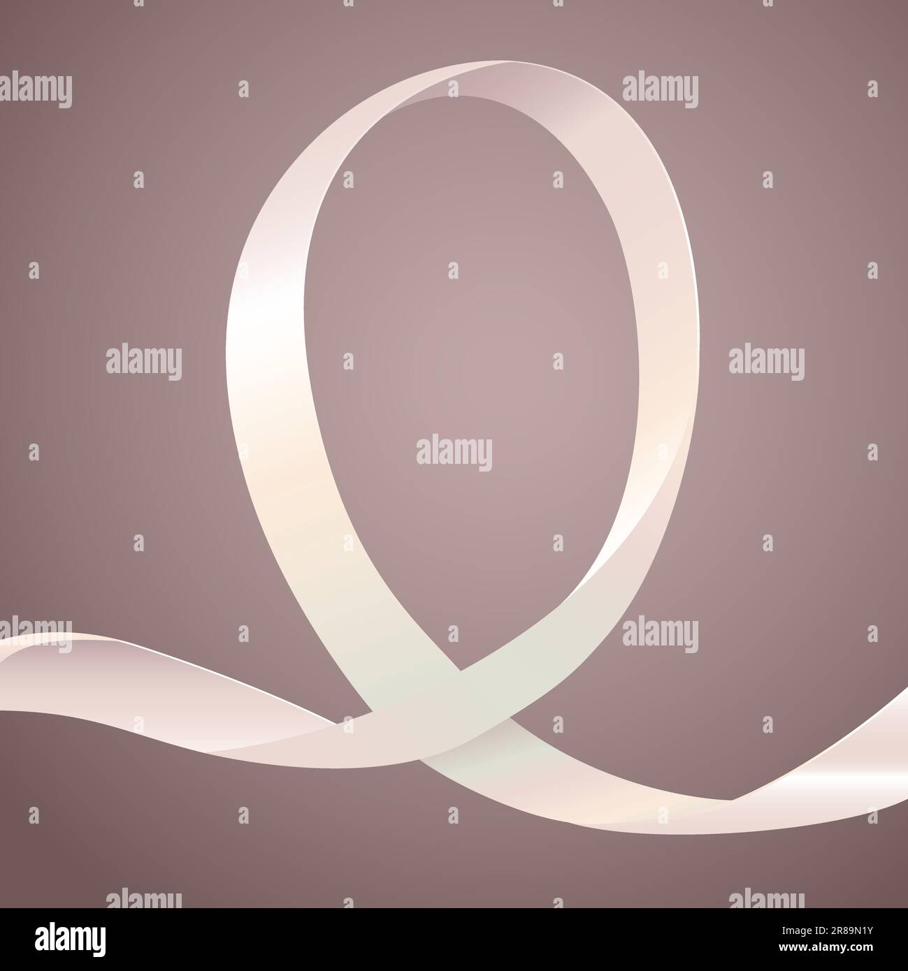 Pearl ribbon, background template with copy space for cover, page or ...