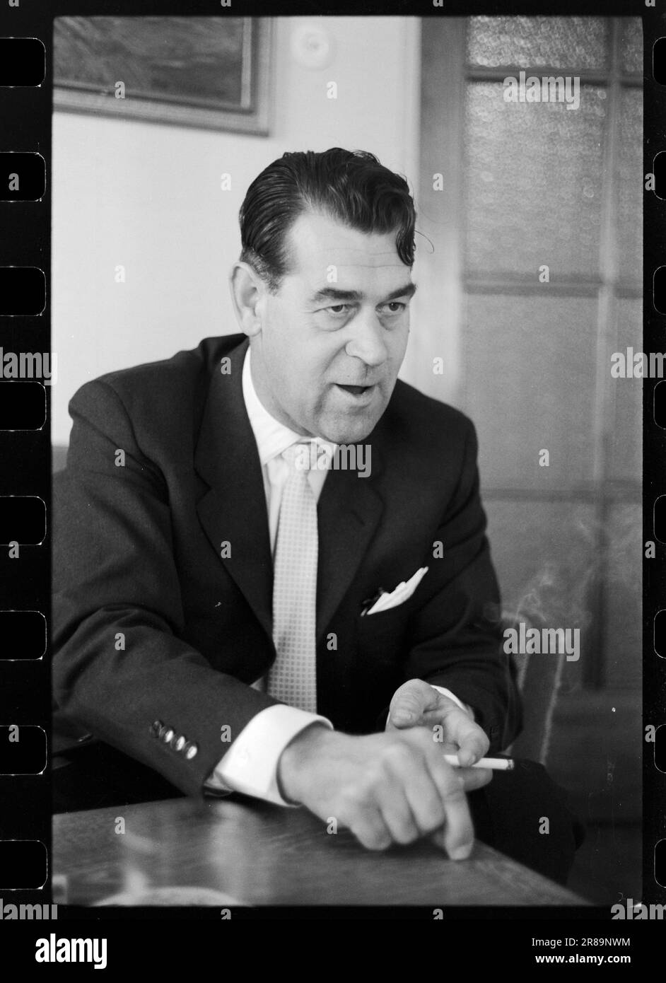 Current 40-8-1960: At the bottom of the inverted pyramid. Peder Søiland ...