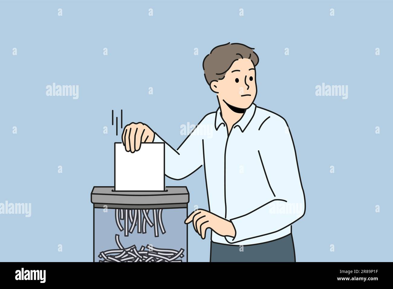 Shredded man Stock Vector Images - Alamy