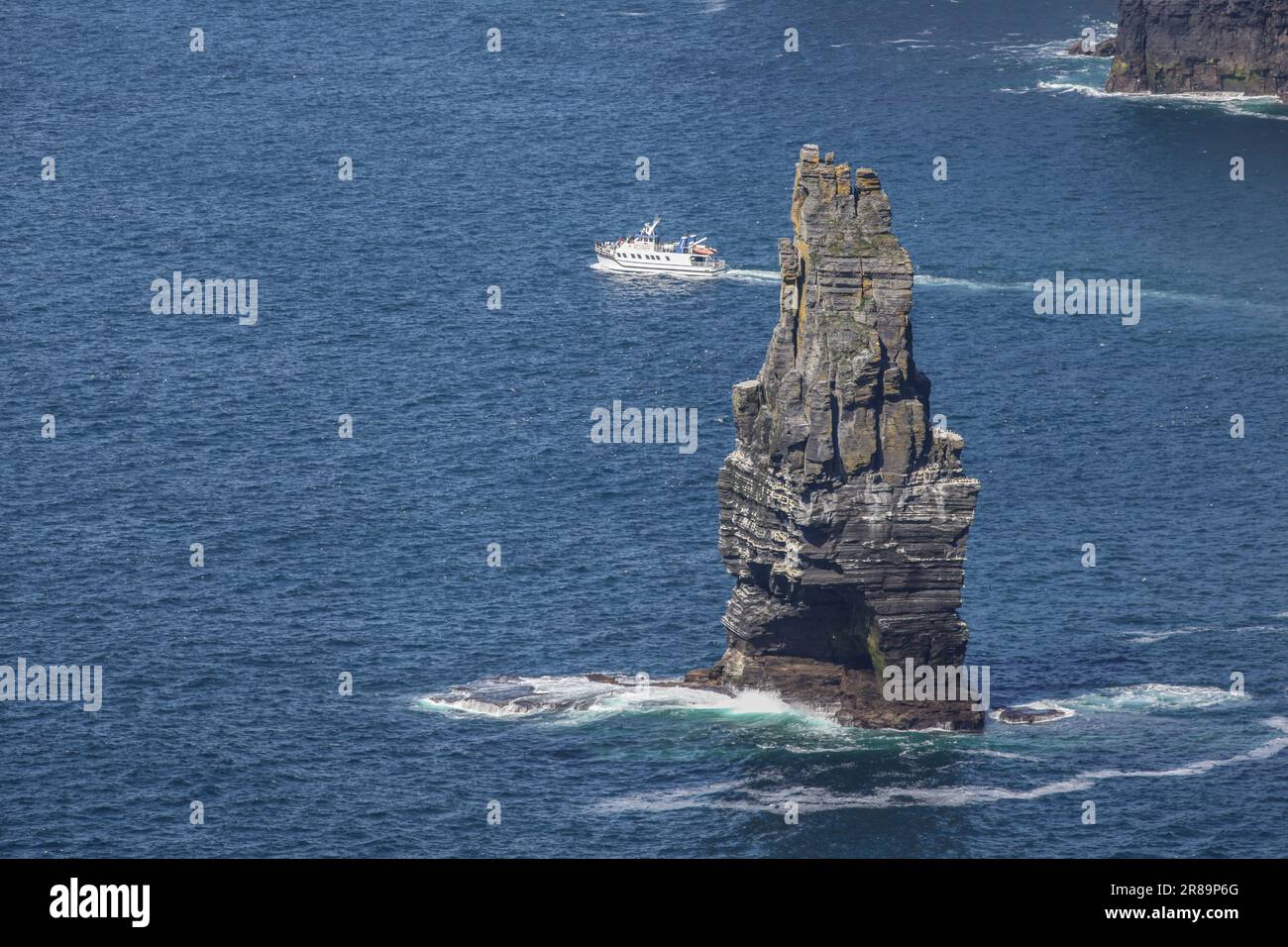 he Cliffs of Moher tower over the rugged West Clare coast. Walk the ...