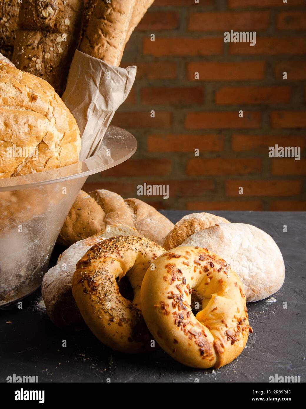 Types of breads hi-res stock photography and images - Alamy