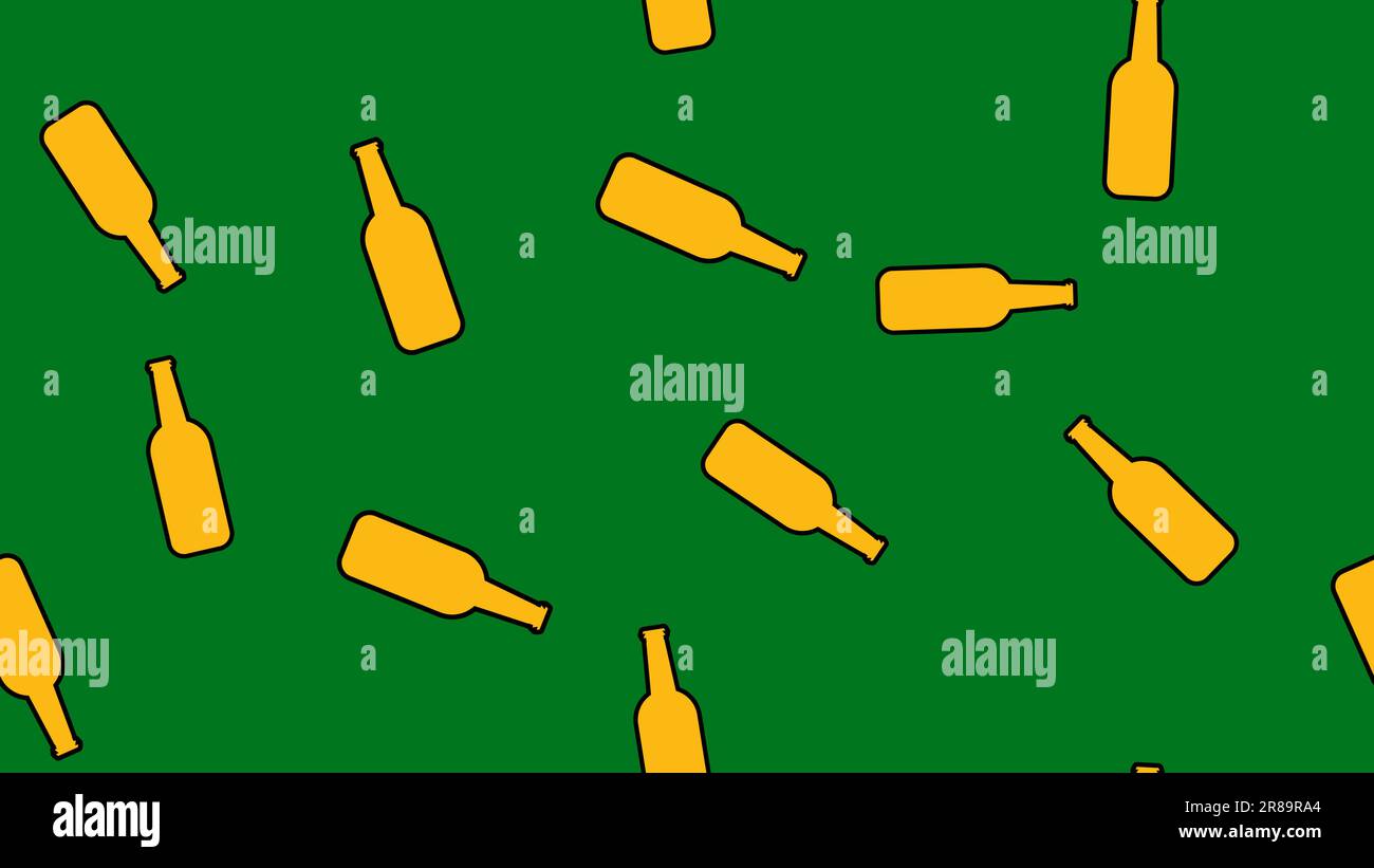 Bottles lager beer from green Stock Vector Images - Alamy