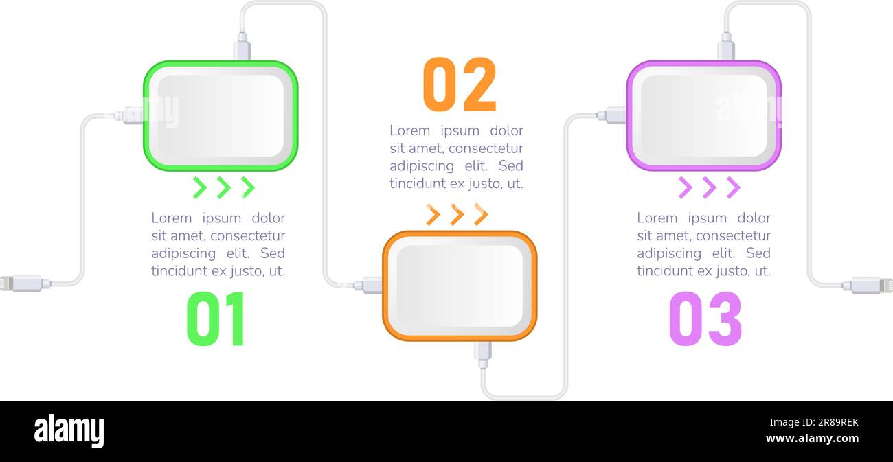 Modern technology infographic chart design template Stock Vector Image ...