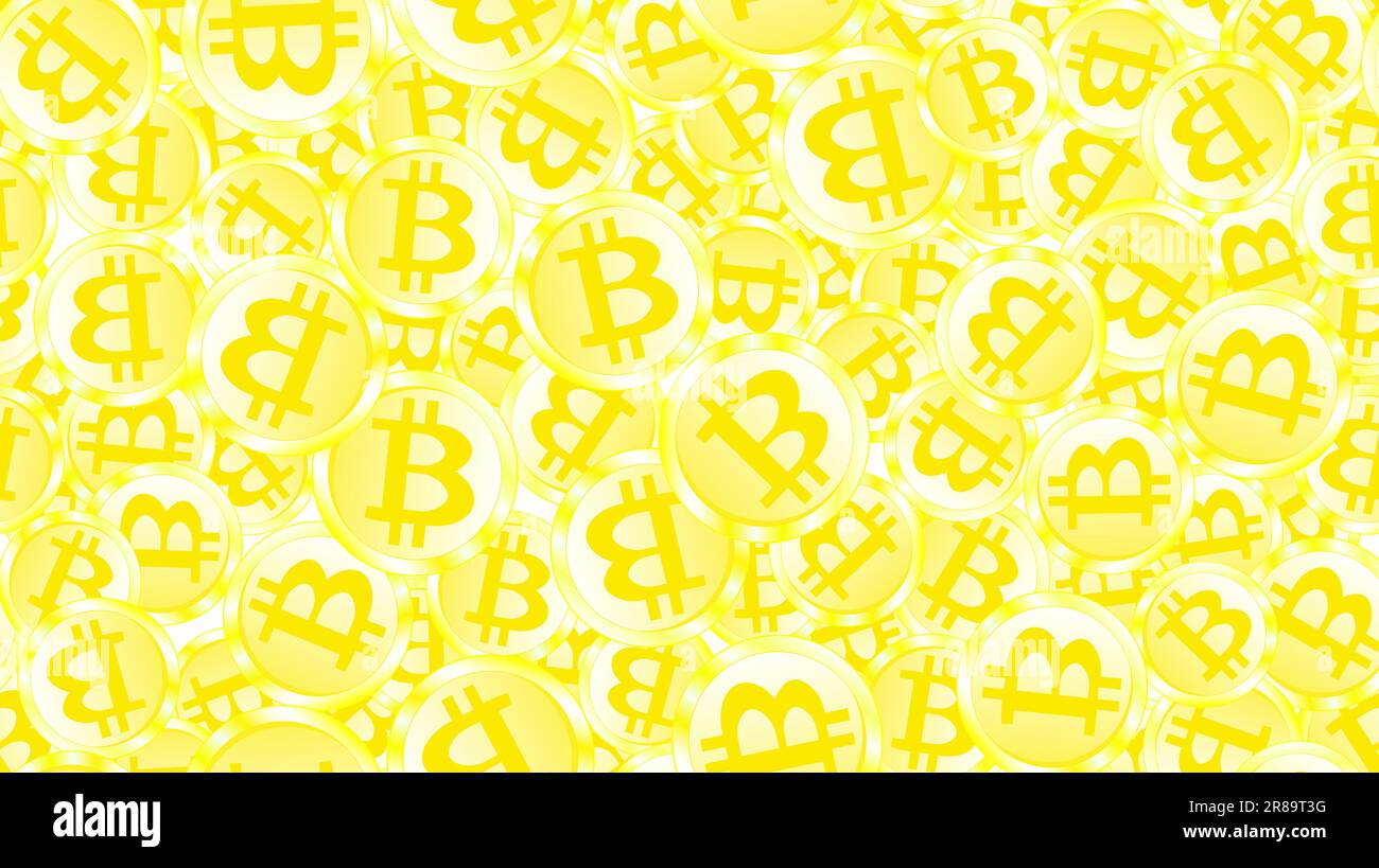 Texture seamless pattern of golden shiny glowing expensive metal coins ...