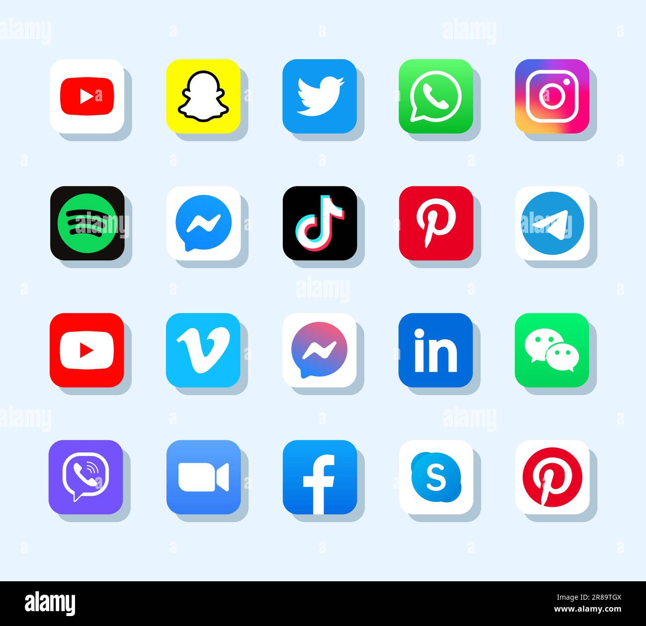 Tiktok logo computer Stock Vector Images - Alamy