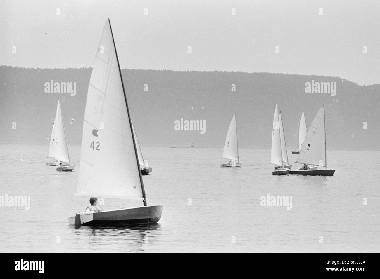 Current 29-3-1960 : Breeze in small sails. Future great sailors start ...